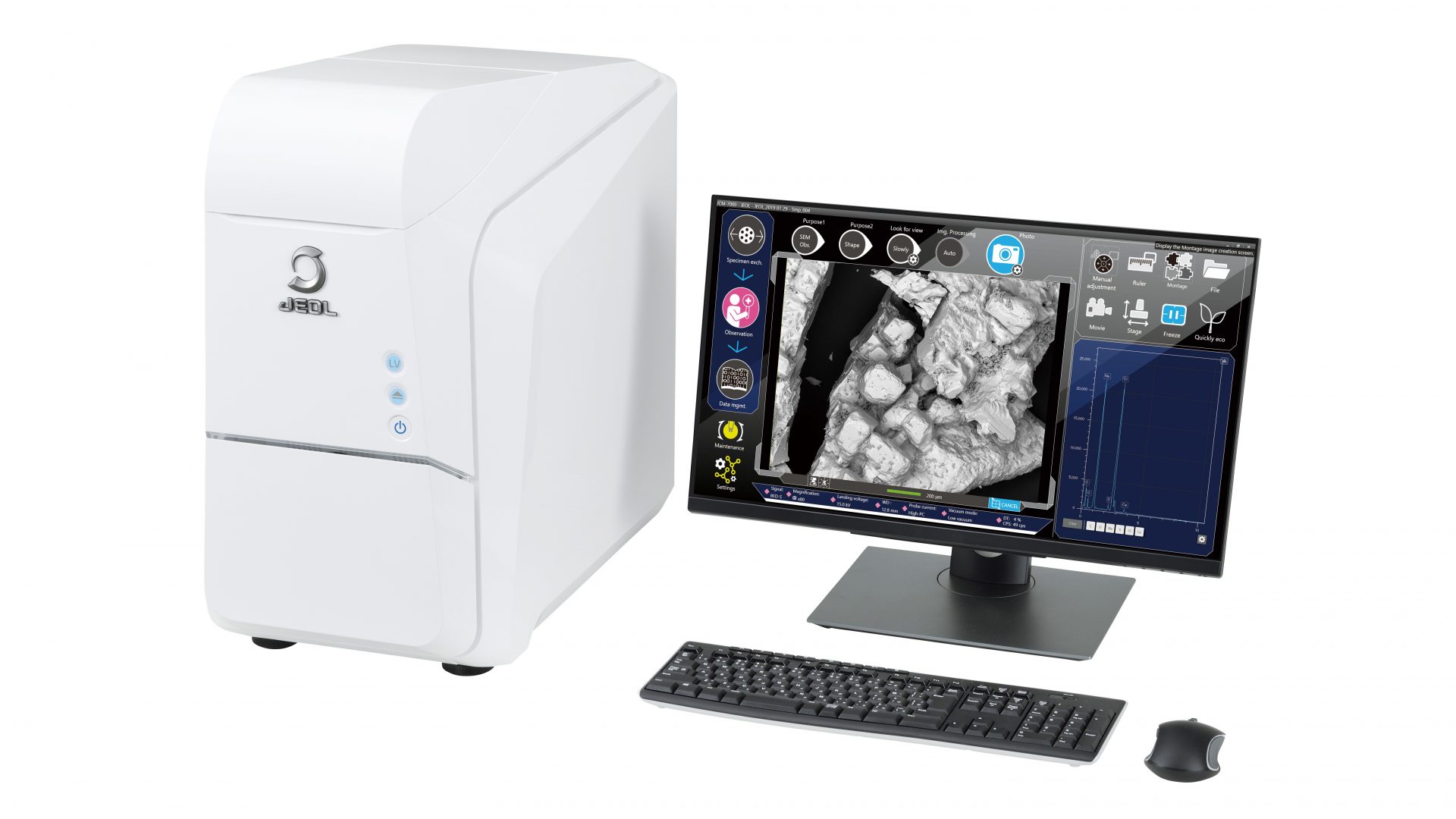 「誰でも操作できる」を目指した走査電子顕微鏡が登場【JEOL】 | 株式会社山口商会 宮崎県の理化学機器・分析・校正・移設